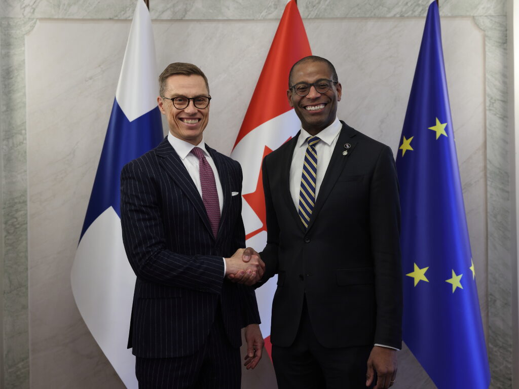 President Stubb meets Speaker of the House of Commons of Canada Greg ...