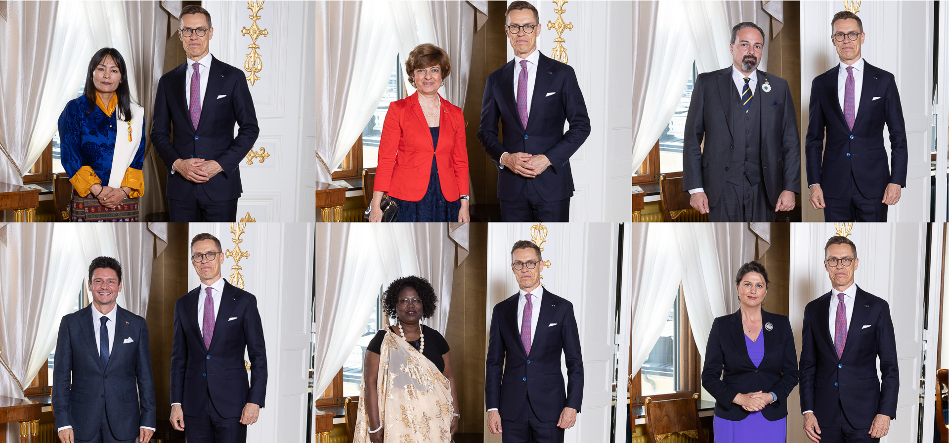 President of the Republic of Finland receives credentials from new ...
