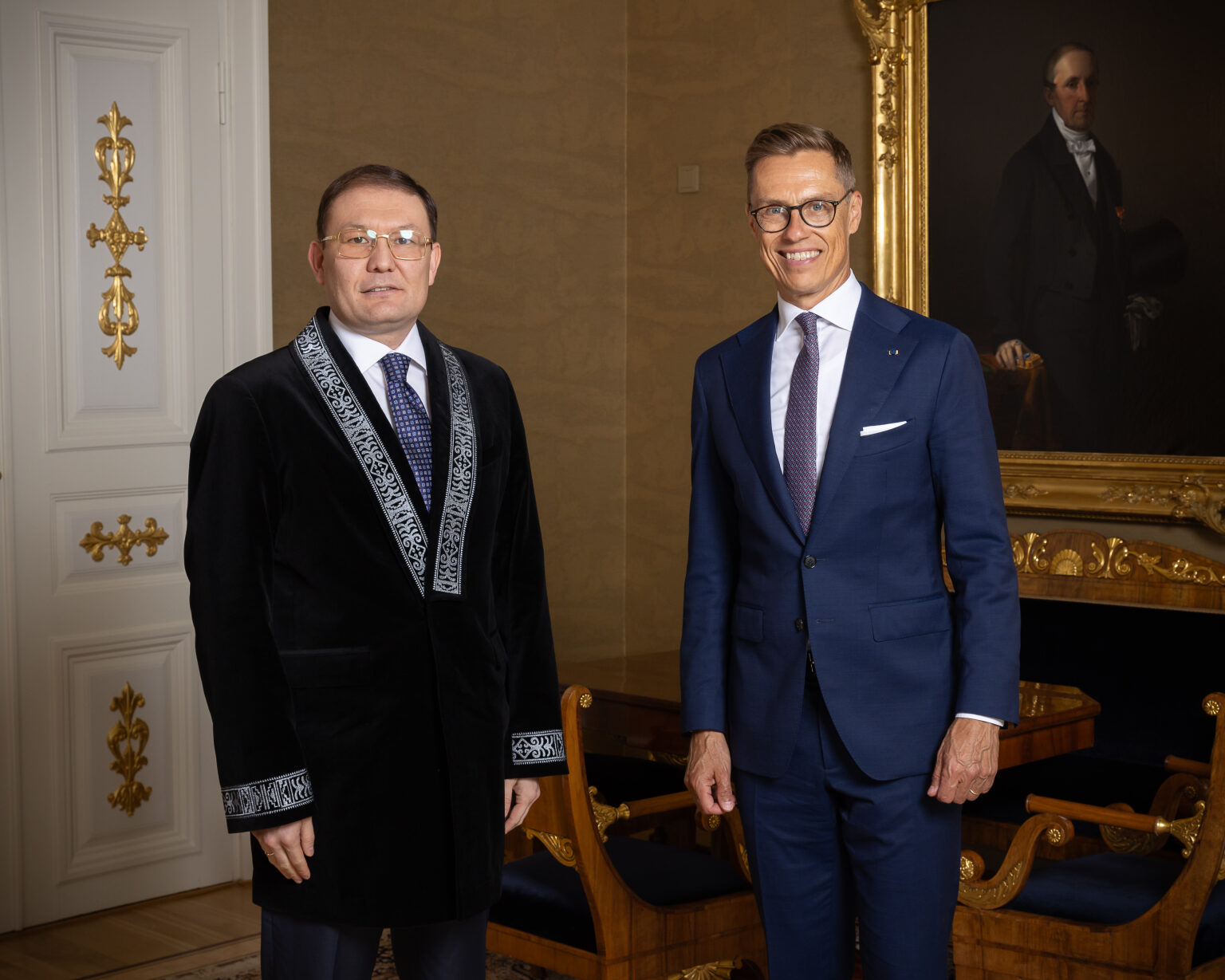 The President of the Republic of Finland receives credentials from new ...