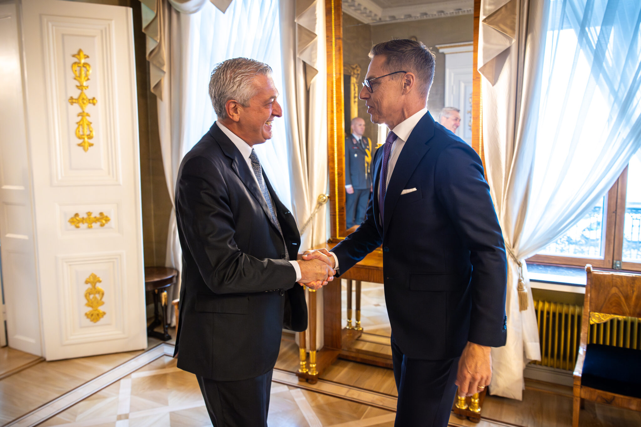 President Stubb meets with UN High Commissioner for Refugees Filippo ...