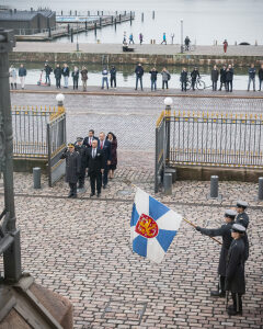 The President of the Republic of Finland receives credentials from new ...