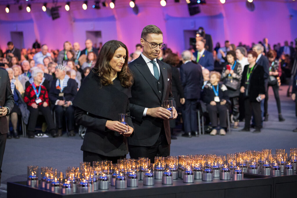 Presidential couple attends commemoration of the liberation of ...
