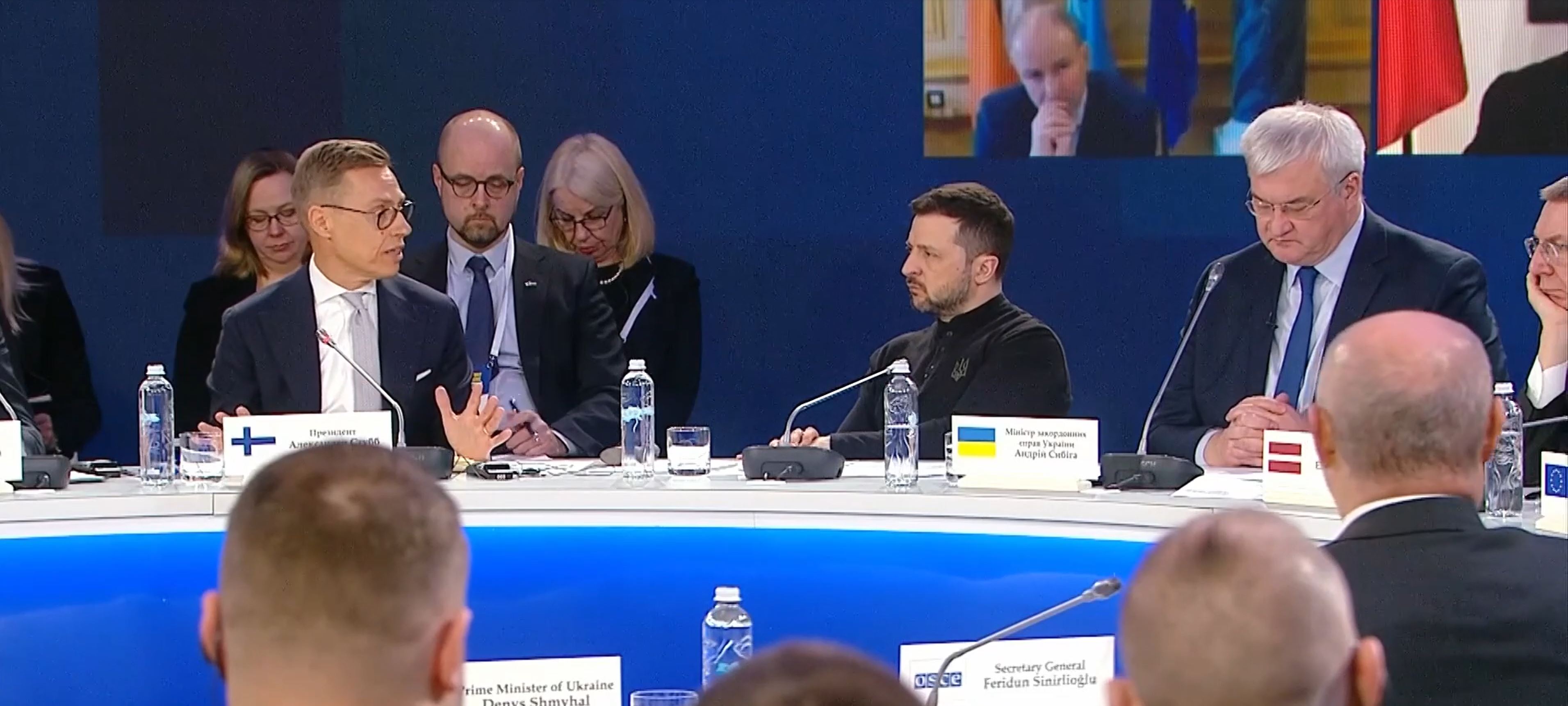 Address by President of the Republic of Finland Alexander Stubb at the Support Ukraine plenary ...