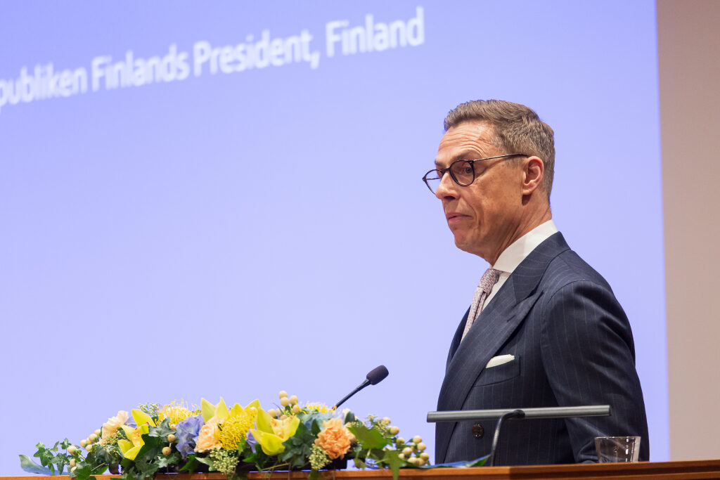 Speech by President of the Republic of Finland Alexander Stubb at ...
