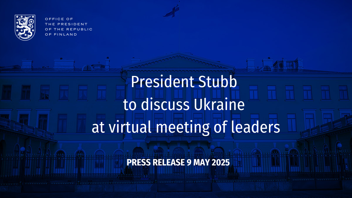 President Stubb to discuss Ukraine at virtual meeting of leaders ...