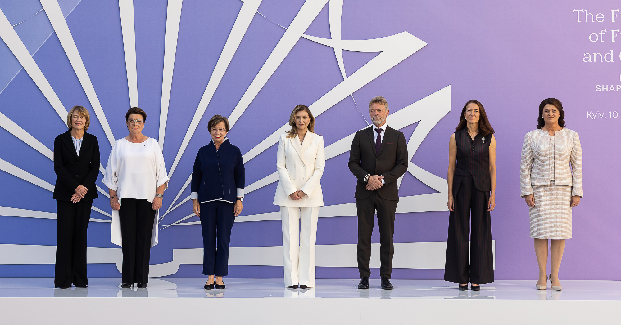 Spouse of the President of the Republic of Finland, Suzanne Innes-Stubb ...