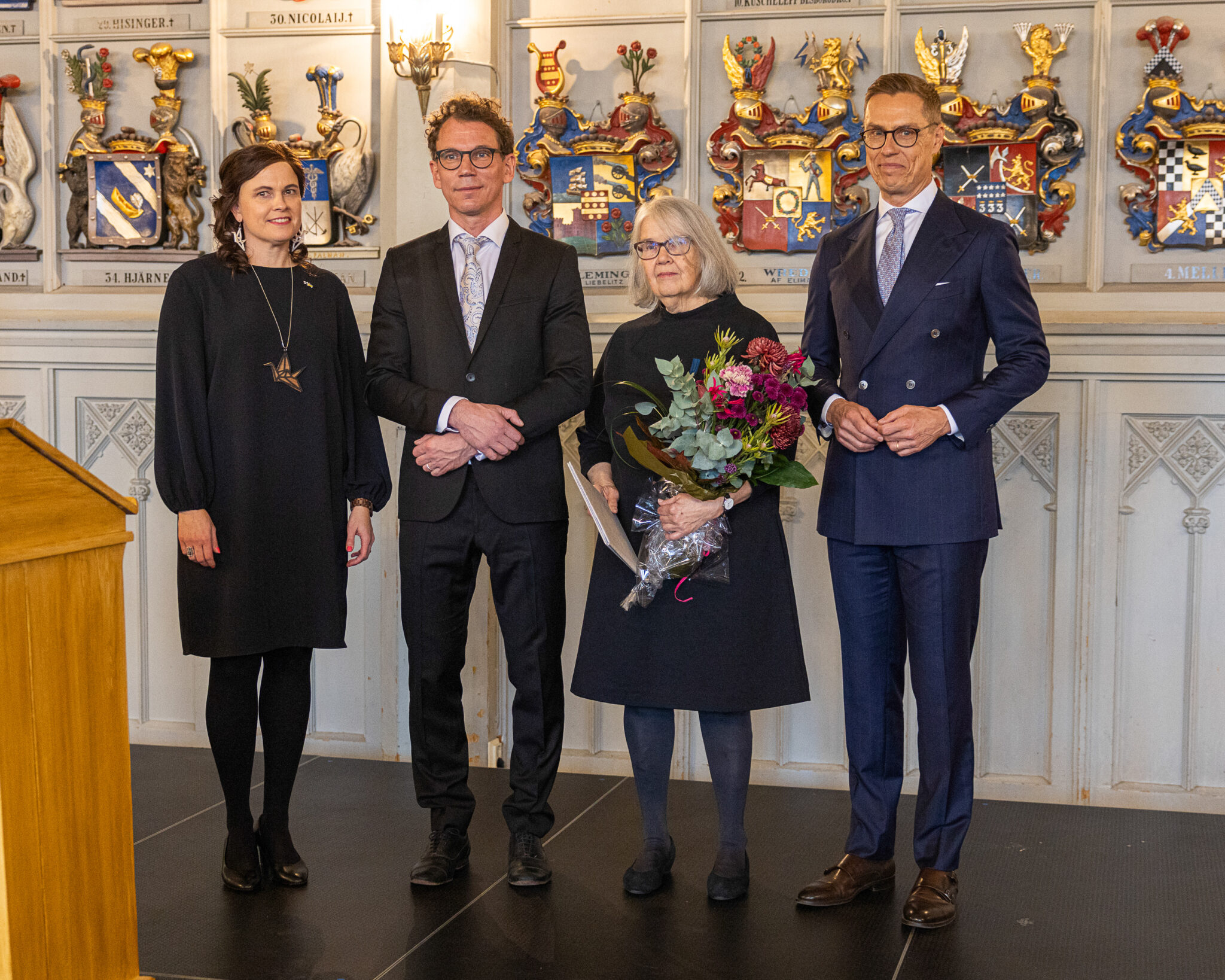 President Stubb awards architect Mona Schalin the honorary title of ...